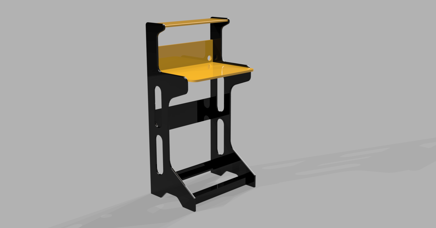 Single Sheet Stand-Up Work Station - Instructables