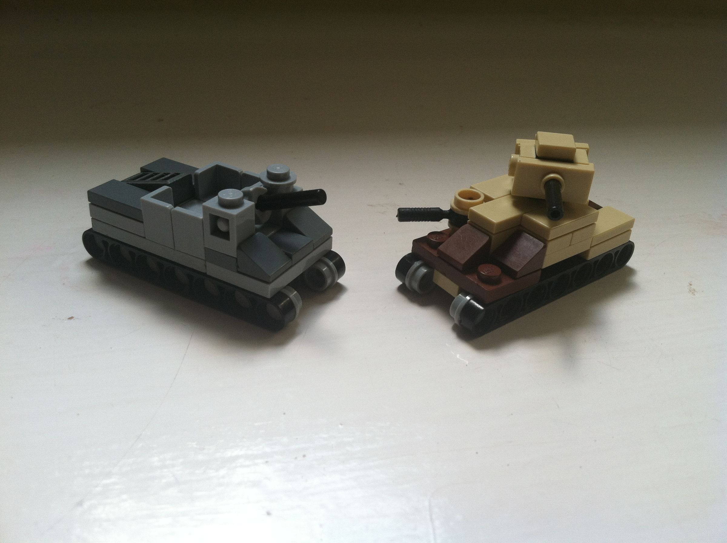 Mini Lego Tanks! : 7 Steps - Instructables