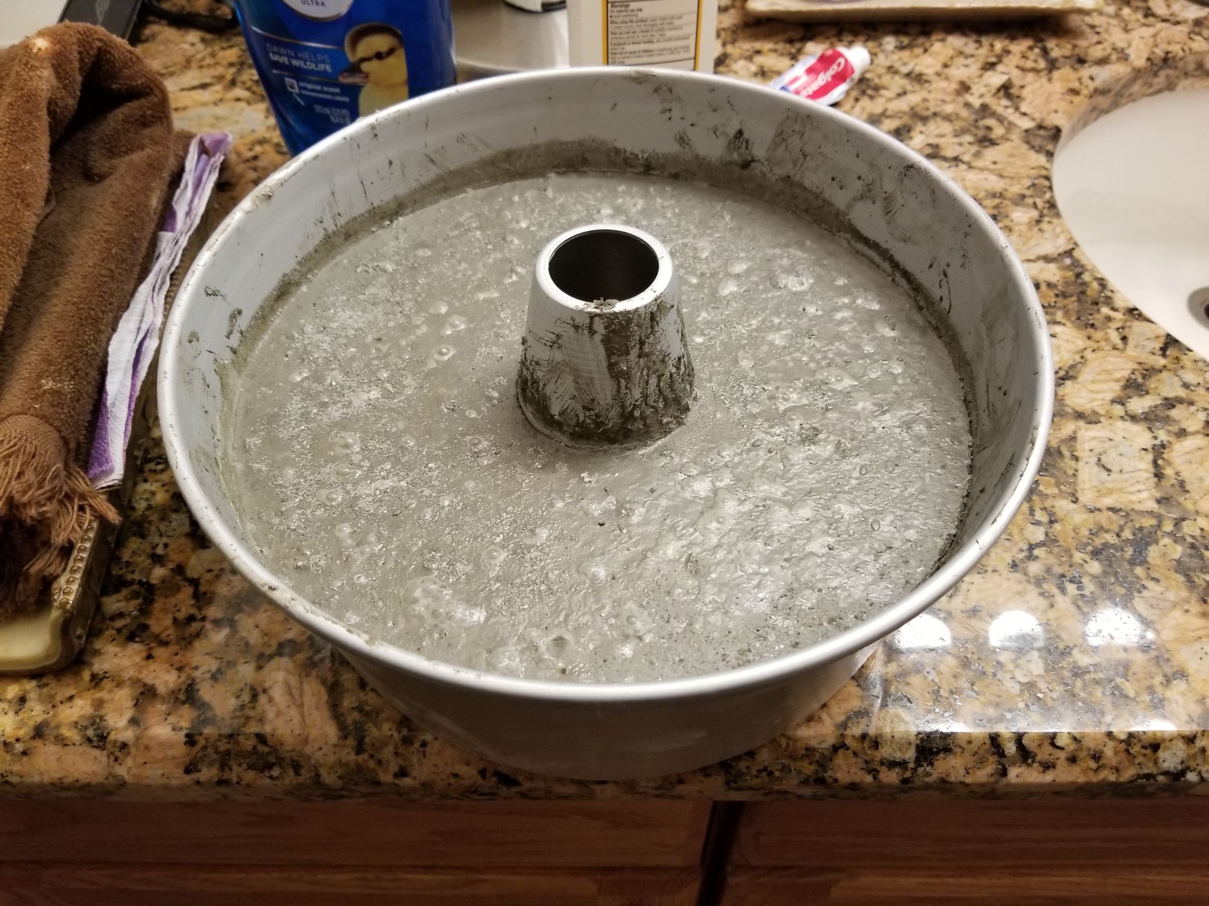 Simple Oversize Concrete Donut Sprinkler Protector : 4 Steps (with ...