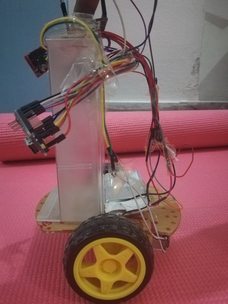 Self Balancing Robot With Esp8266 Wifi Pid Tuning And Control 11 Steps Instructables