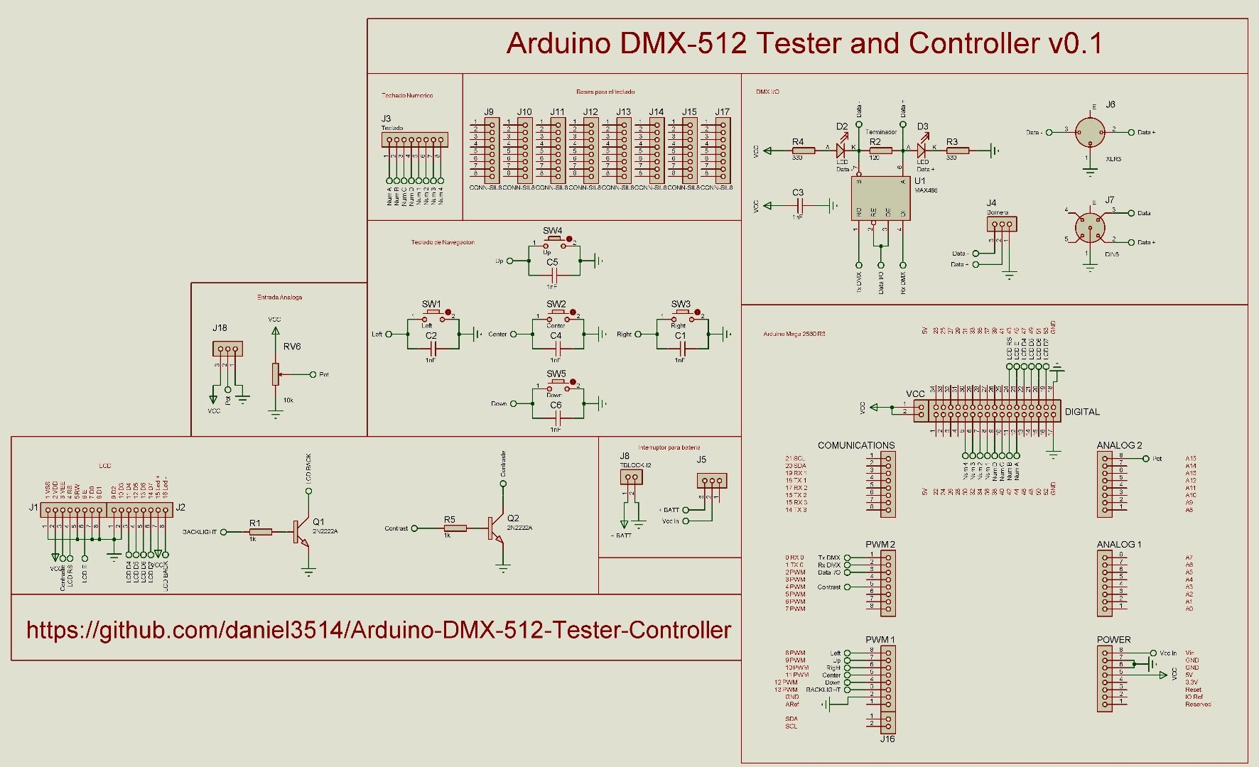 Arduino DMX 512 Tester and Controller : 19 Steps - Instructables
