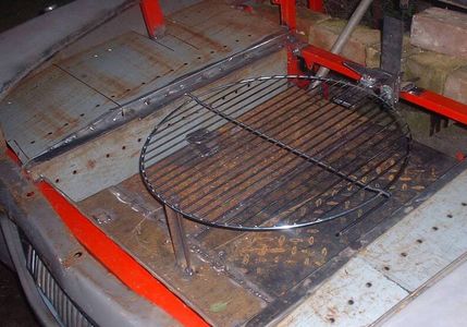 Car-b-que (BBQ Made From the Front of a Classic Car) : 4 Steps (with ...