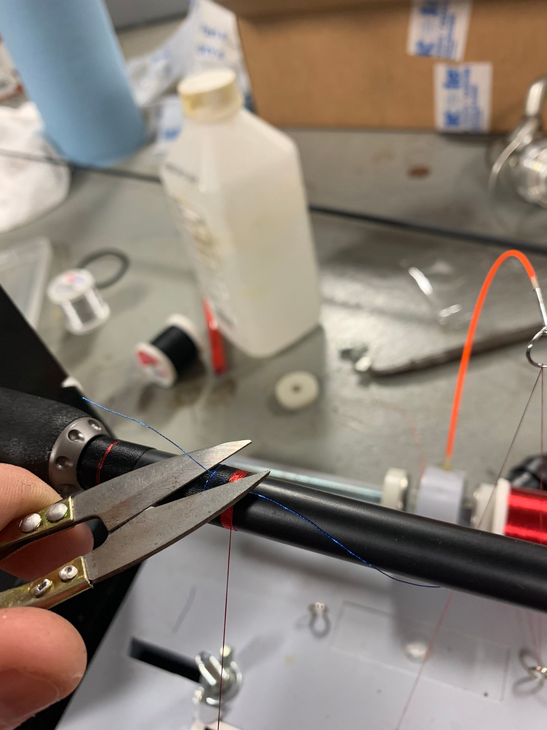 Custom Fishing Rod Thread Art : 15 Steps (with Pictures) - Instructables