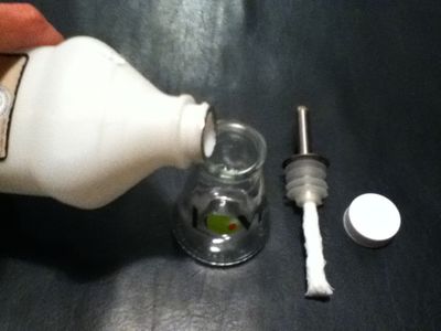 Diy Alcohol Lamp : 3 Steps - Instructables