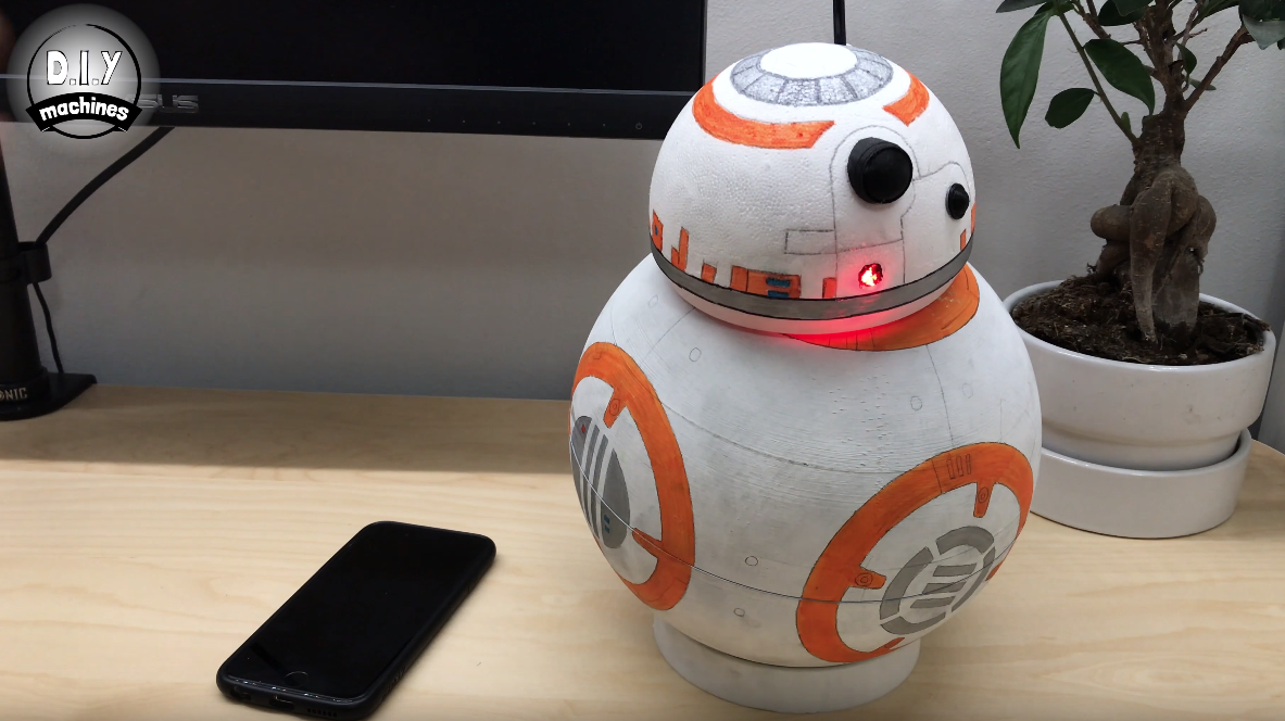 BB8 Droid - Arduino | Remote Controlled | 3D Printed : 22 Steps (with ...