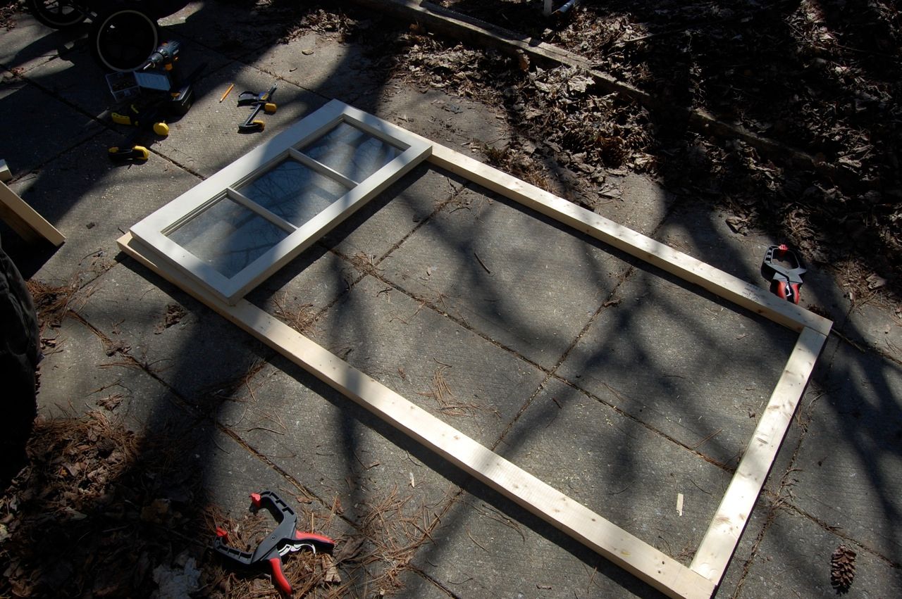 Build a Cold Frame Using Old Windows : 12 Steps (with Pictures ...