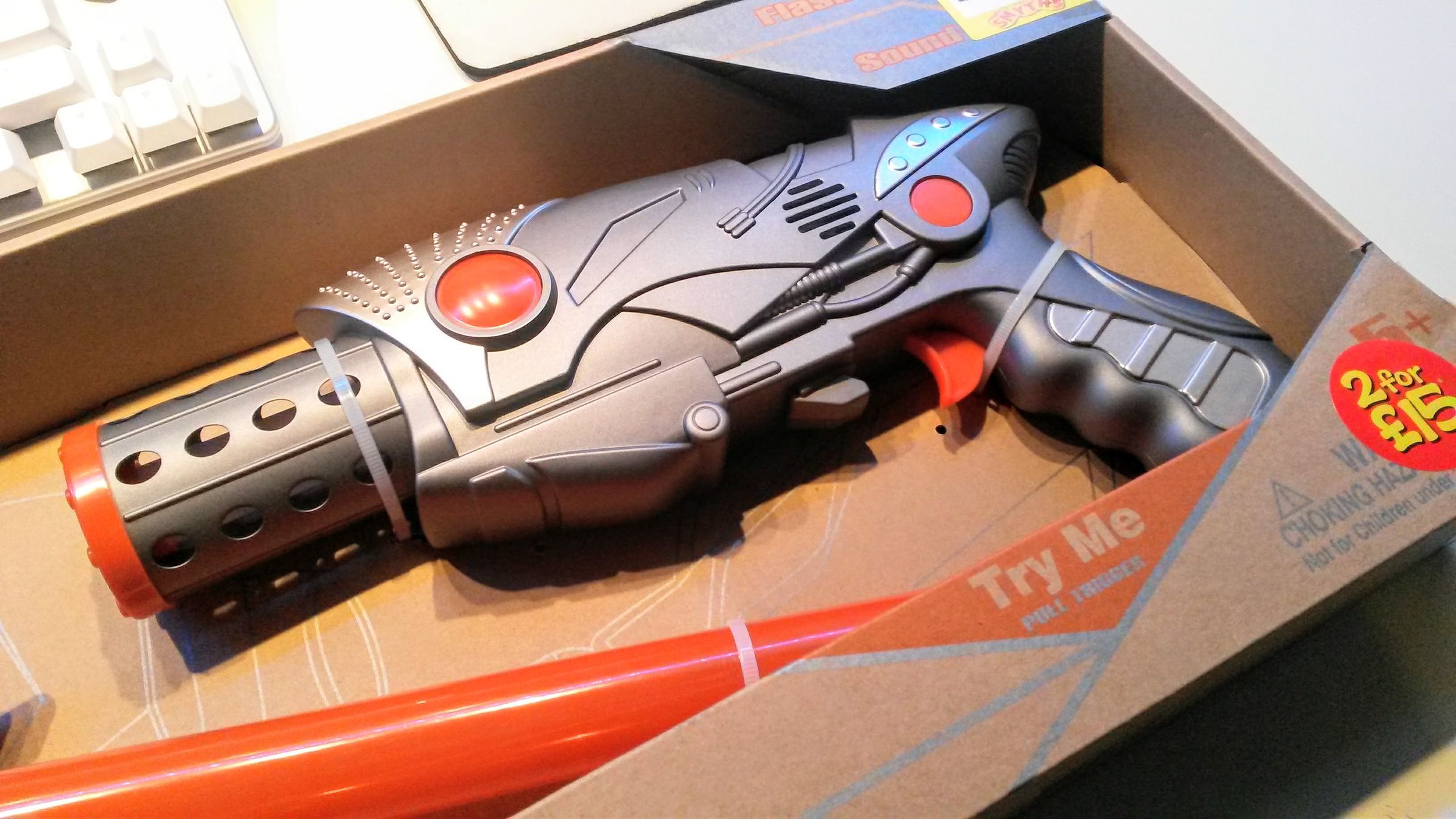 Turn a Toy Gun Into an Awesome Prop Weapon! : 9 Steps (with Pictures ...