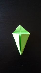 Origami Calyx for an Origami Rose : 9 Steps - Instructables