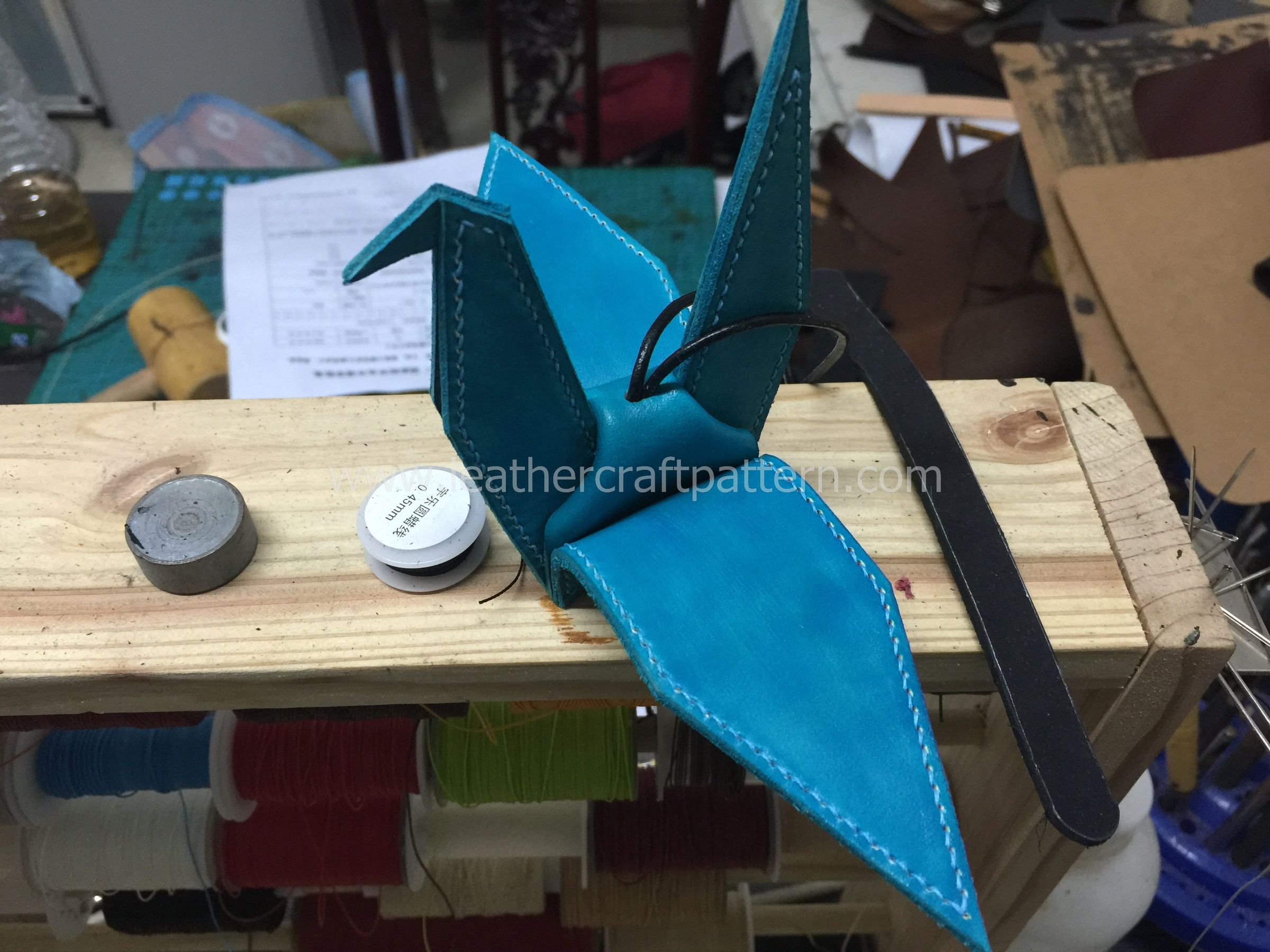 Leather Crane : 11 Steps - Instructables