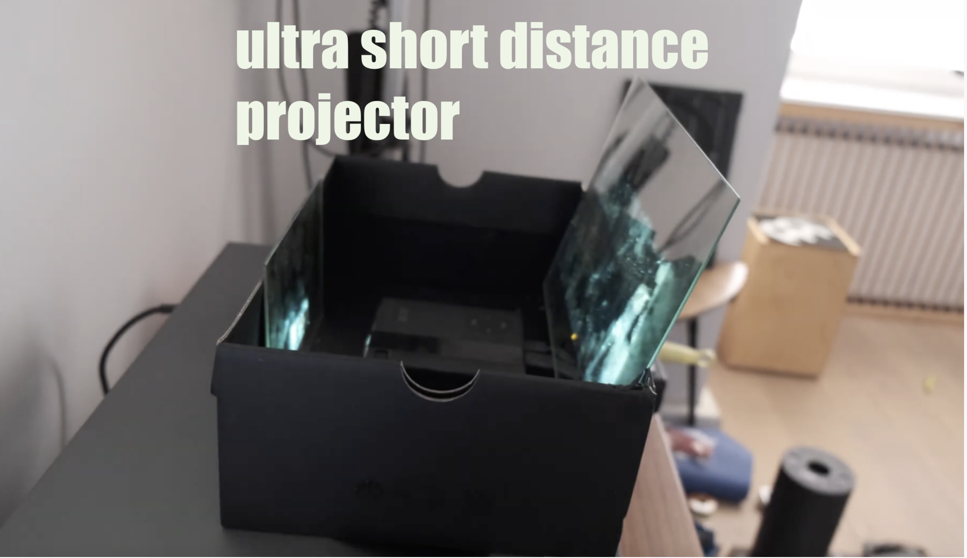 DIY Ultra Short Distance Projector : 4 Steps - Instructables