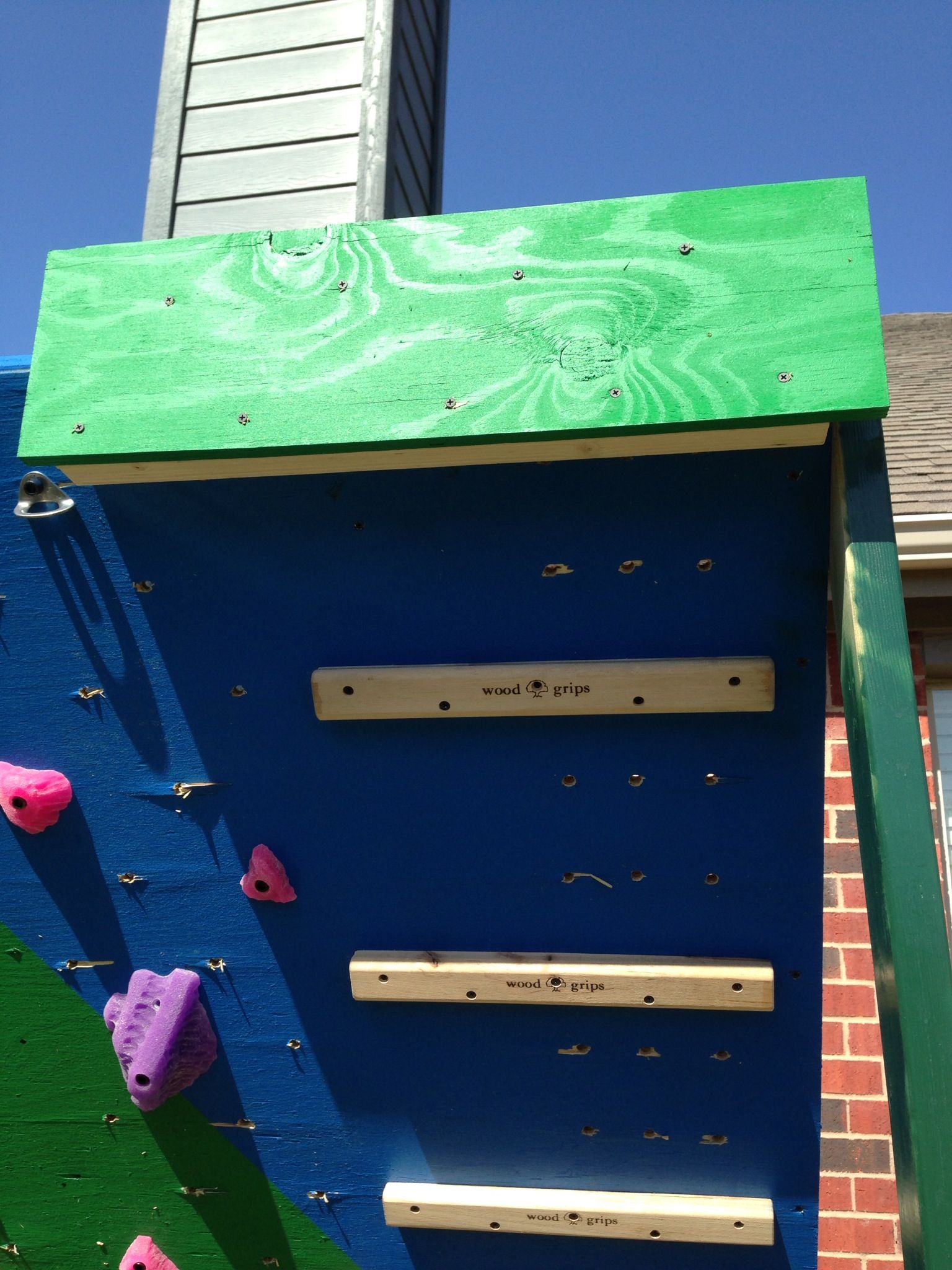 Backyard Climbing and Training Wall : 7 Steps (with Pictures ...