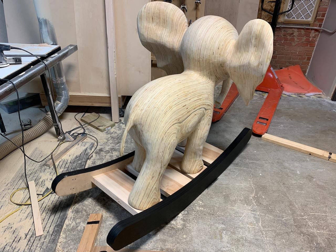 Carved Plywood Rocking Elephant : 9 Steps (with Pictures) - Instructables