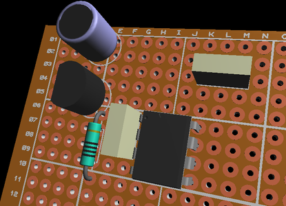 Perfboard/Veroboard Design Using Proteus ARES PCB Designer : 4 Steps ...