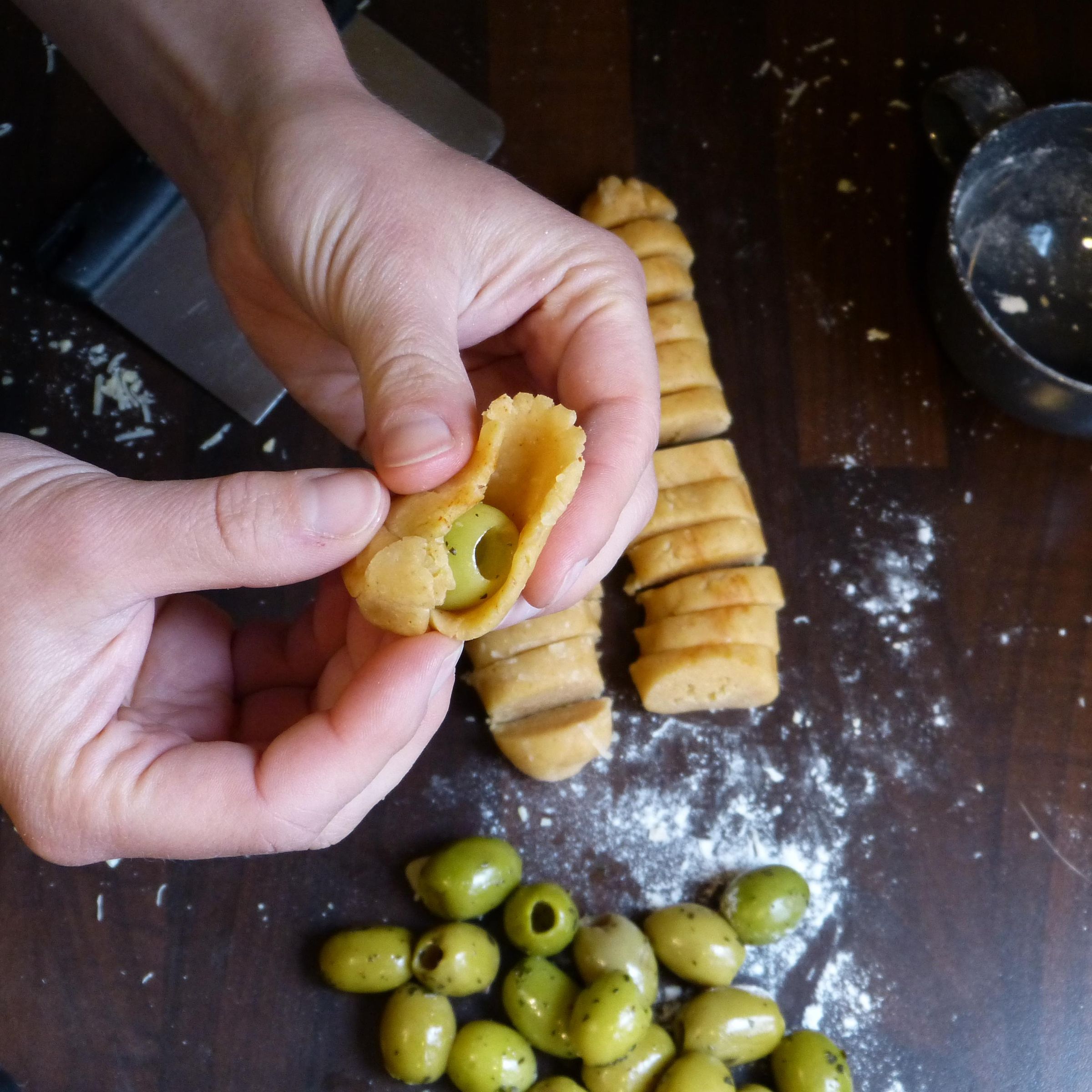 Parmesan Baked Olives - Easy Appetizer! : 7 Steps (with Pictures ...