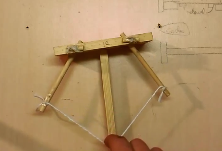 How to Make a Model Roman Ballista (Torsion Powered) : 9 Steps ...
