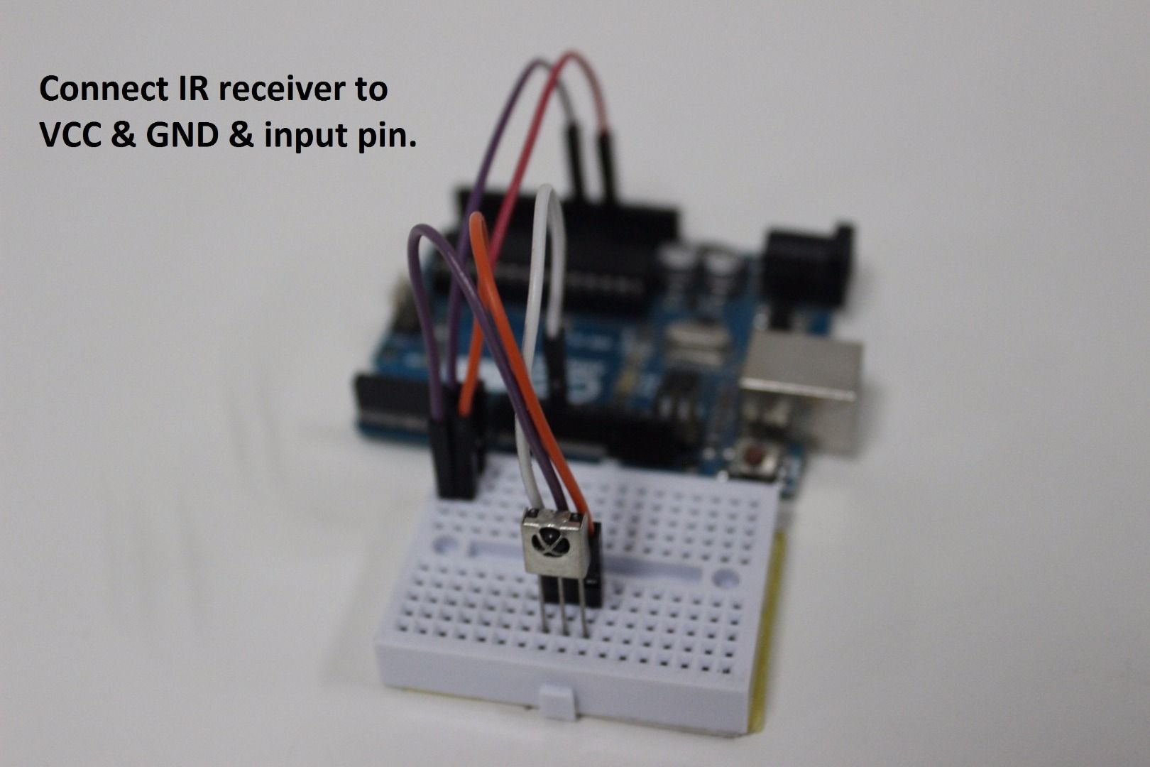 Controlling Servo Motor Using IR Remote Control : 4 Steps (with ...