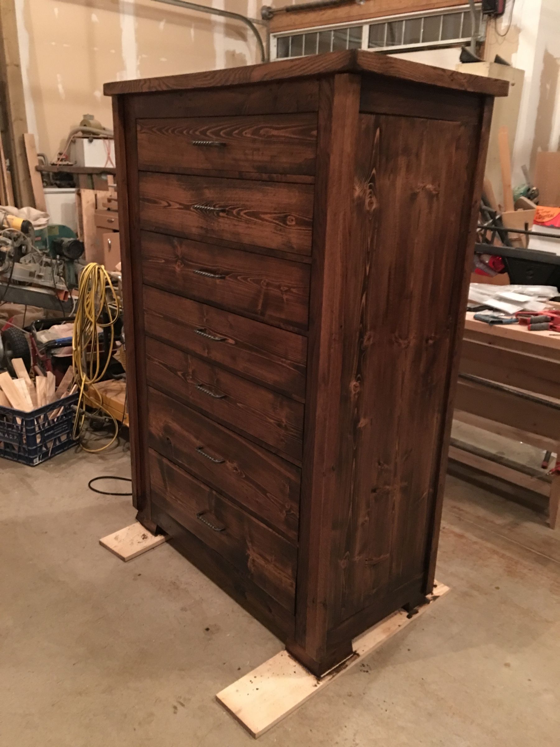 Chest of Drawers With Hidden, Lockable Gun Cabinet : 9 Steps ...