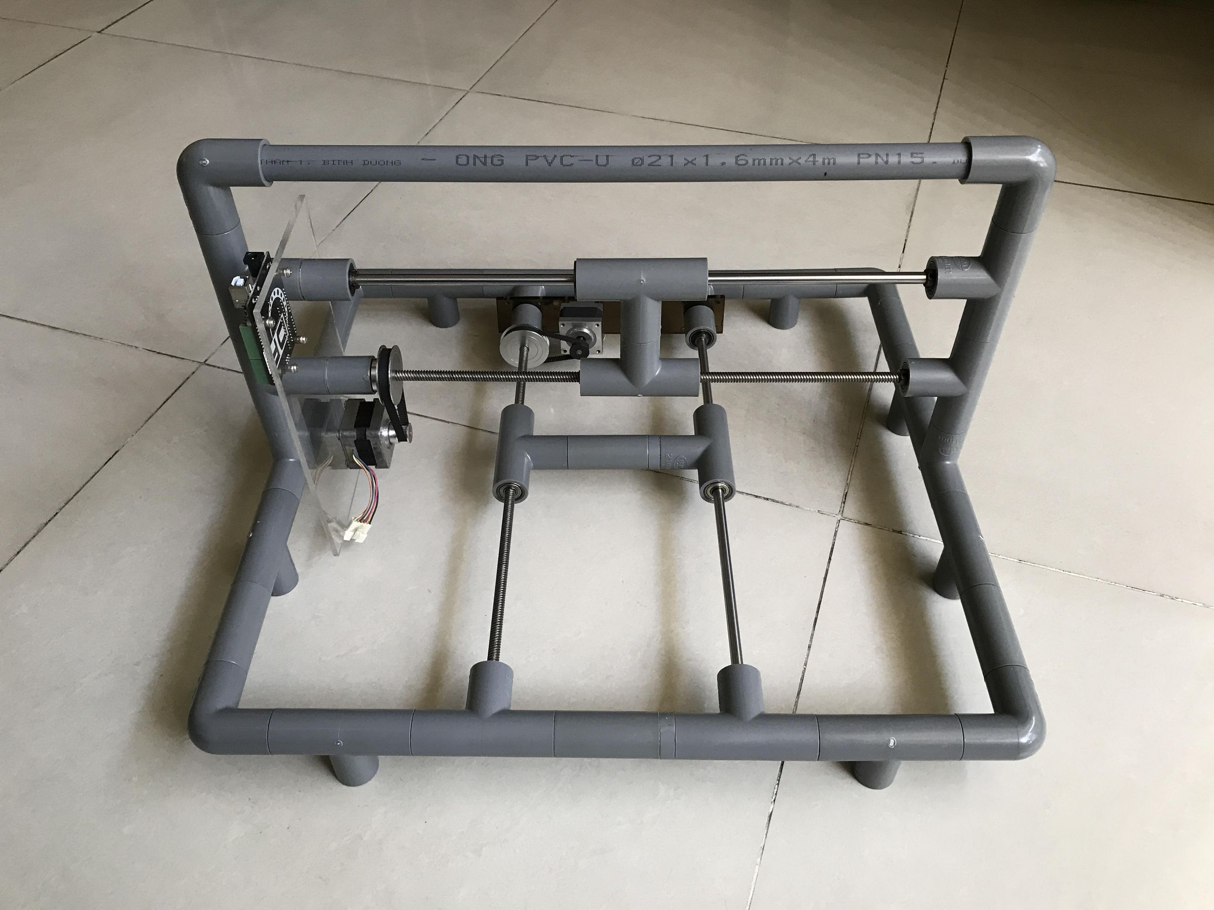 BUILD a PVC CNC PLOTTER IN a SIMPLE WAY : 11 Steps (with Pictures ...