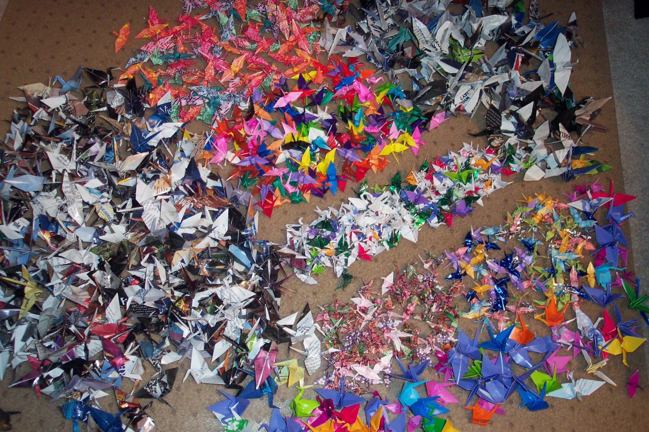 How to Make 1,000 Cranes (or Just One)! : 9 Steps (with Pictures ...