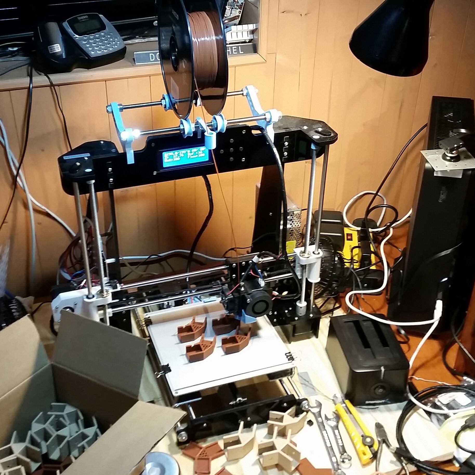 Custom Hexagon Shelves Using 3D Printing : 6 Steps (with Pictures ...