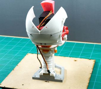 Make 3D Printed Humanoid Robot and Control It With Smartphone Using ...