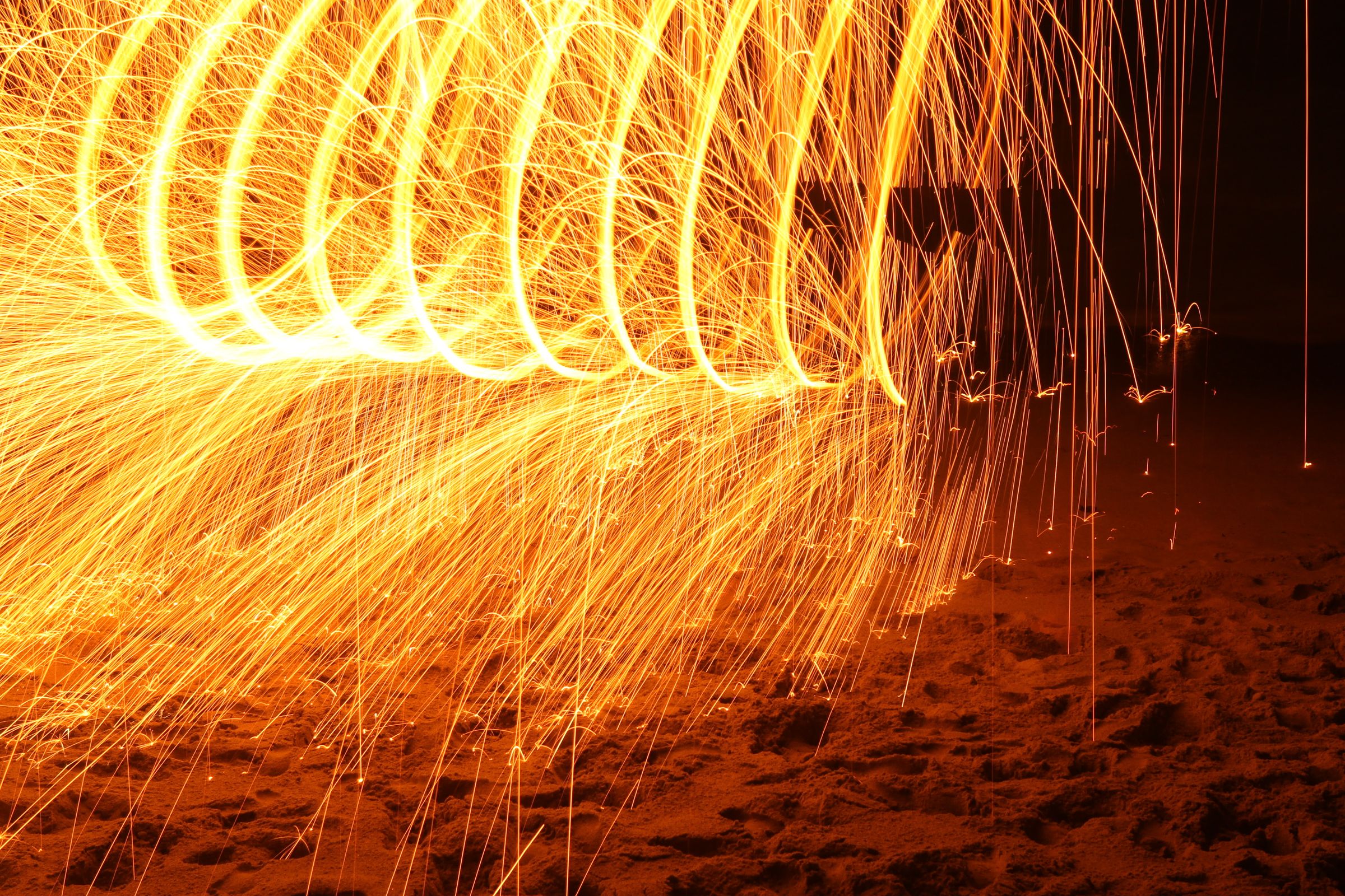 The Ring of Fire: a Cheap Steel Wool Pyrotechnic Display : 12 Steps ...