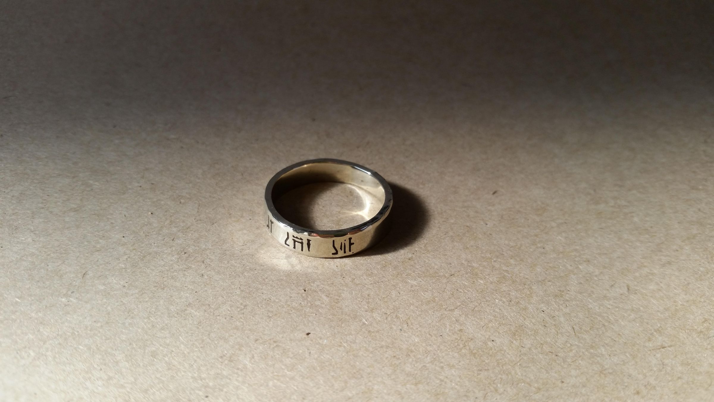 This Is the Way... Hand-forged & Etched Ring : 8 Steps (with Pictures ...