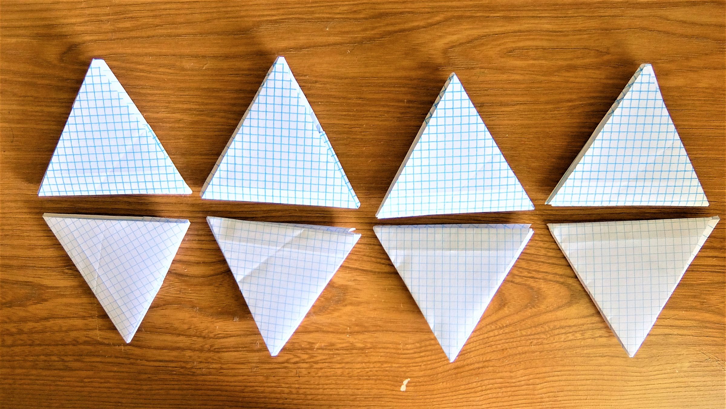 Octahedron Model DYI Using Graphing Papers : 6 Steps (with Pictures ...