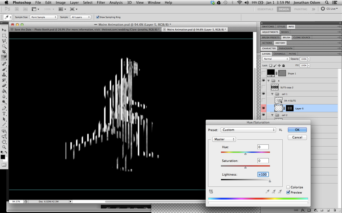2D Moire (Slit) Animation : 7 Steps (with Pictures) - Instructables