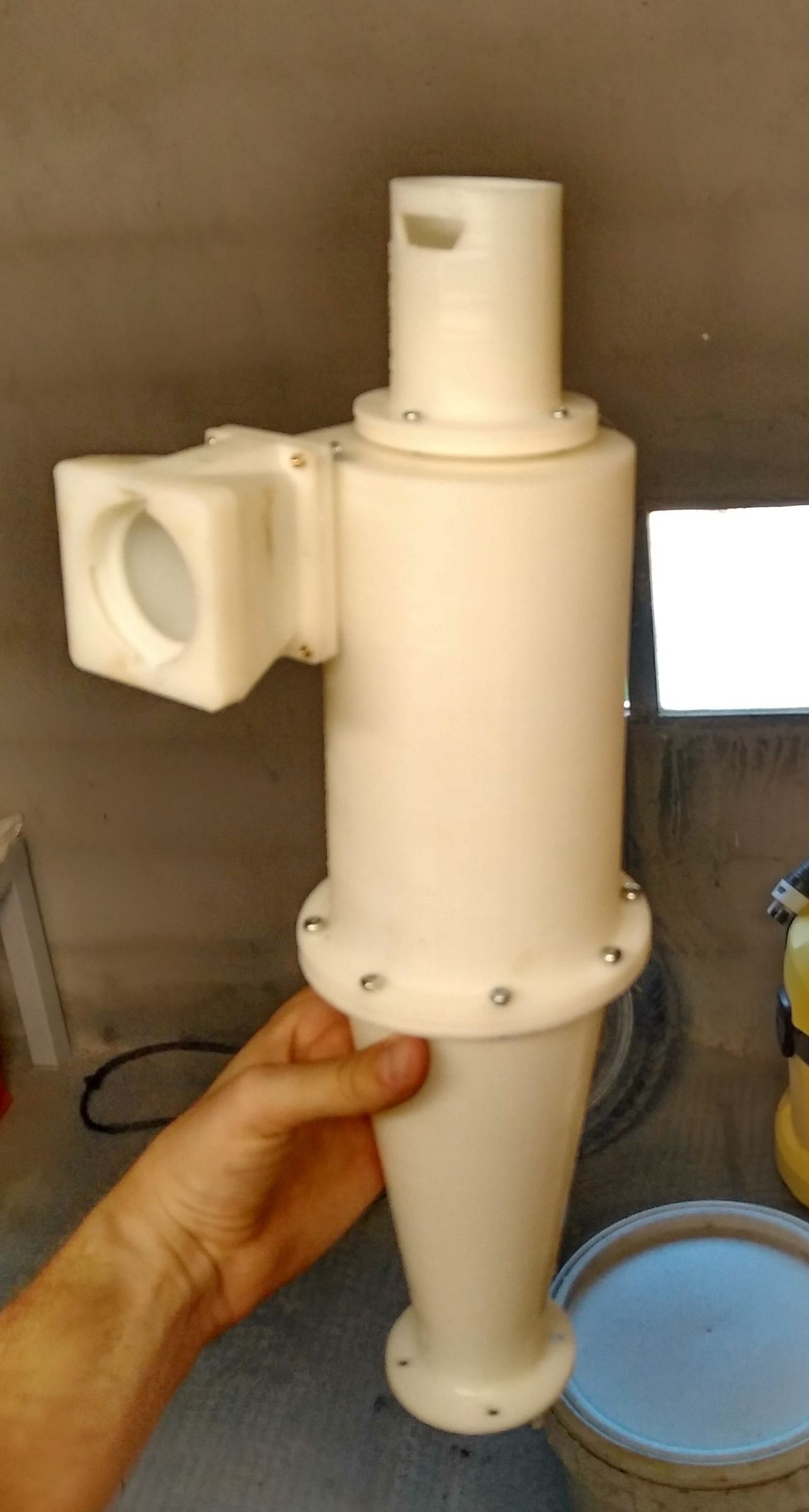 Cyclone Dust Collector by 3D Printer : 7 Steps (with Pictures ...