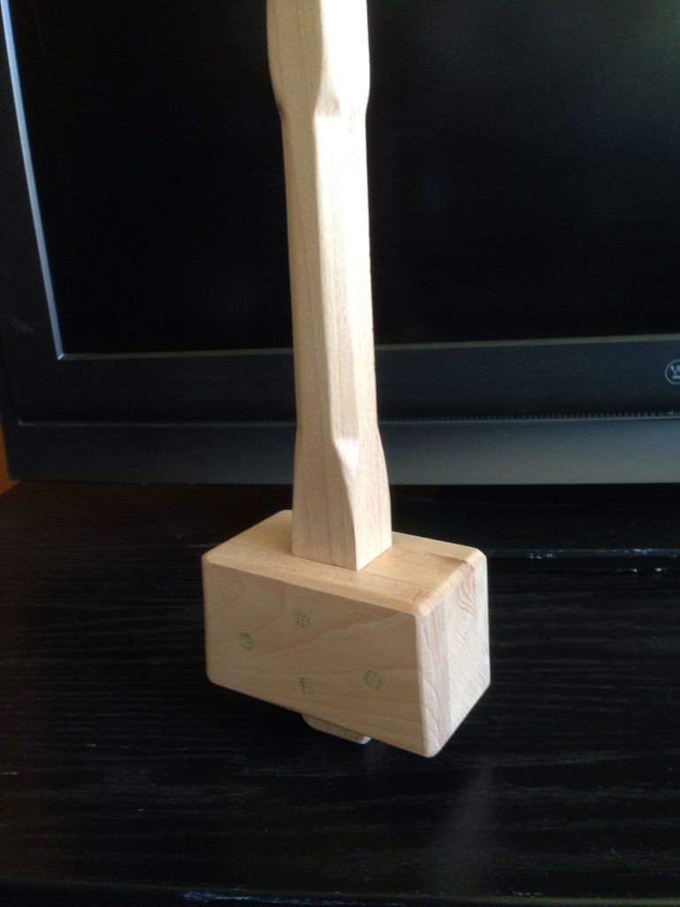 Easy Wooden Mallet : 7 Steps (with Pictures) - Instructables