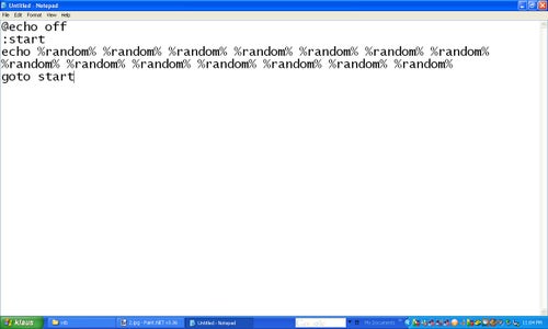 How To Make The Matrix In Batch File Notepad 3 Steps Instructables