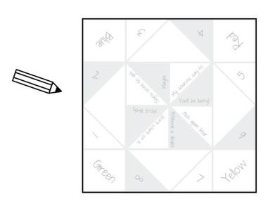How to Make a Cootie Catcher / Fortune Teller : 13 Steps - Instructables