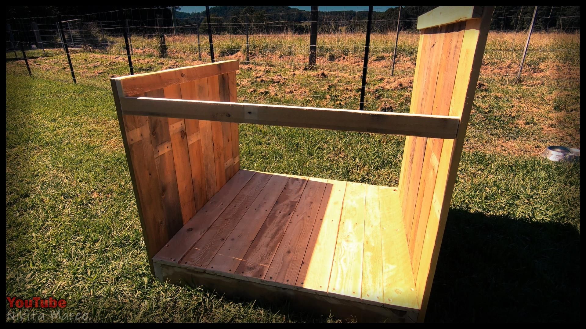 How to Build a Dog Kennel - Cheap and Easy Dog House : 49 Steps (with ...