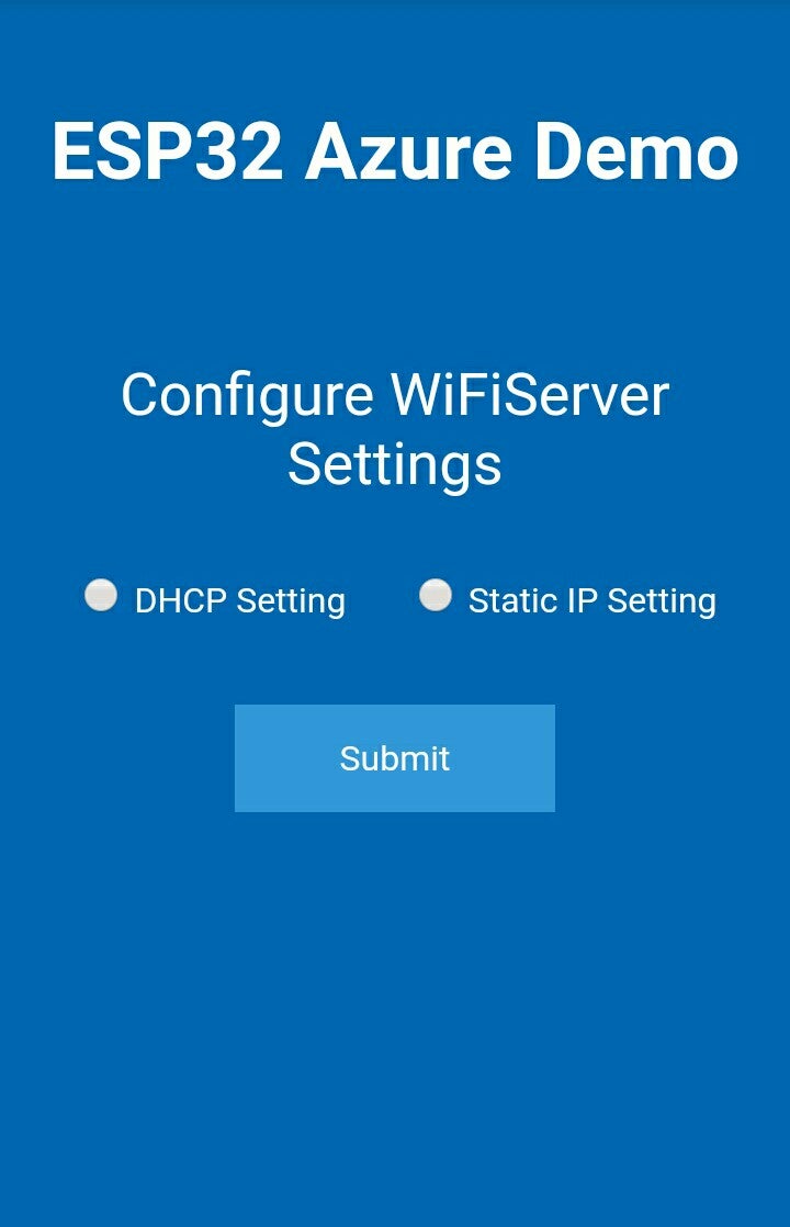 ESP32 Captive Portal to Configure Static and DHCP IP Settings : 8 Steps - Instructables