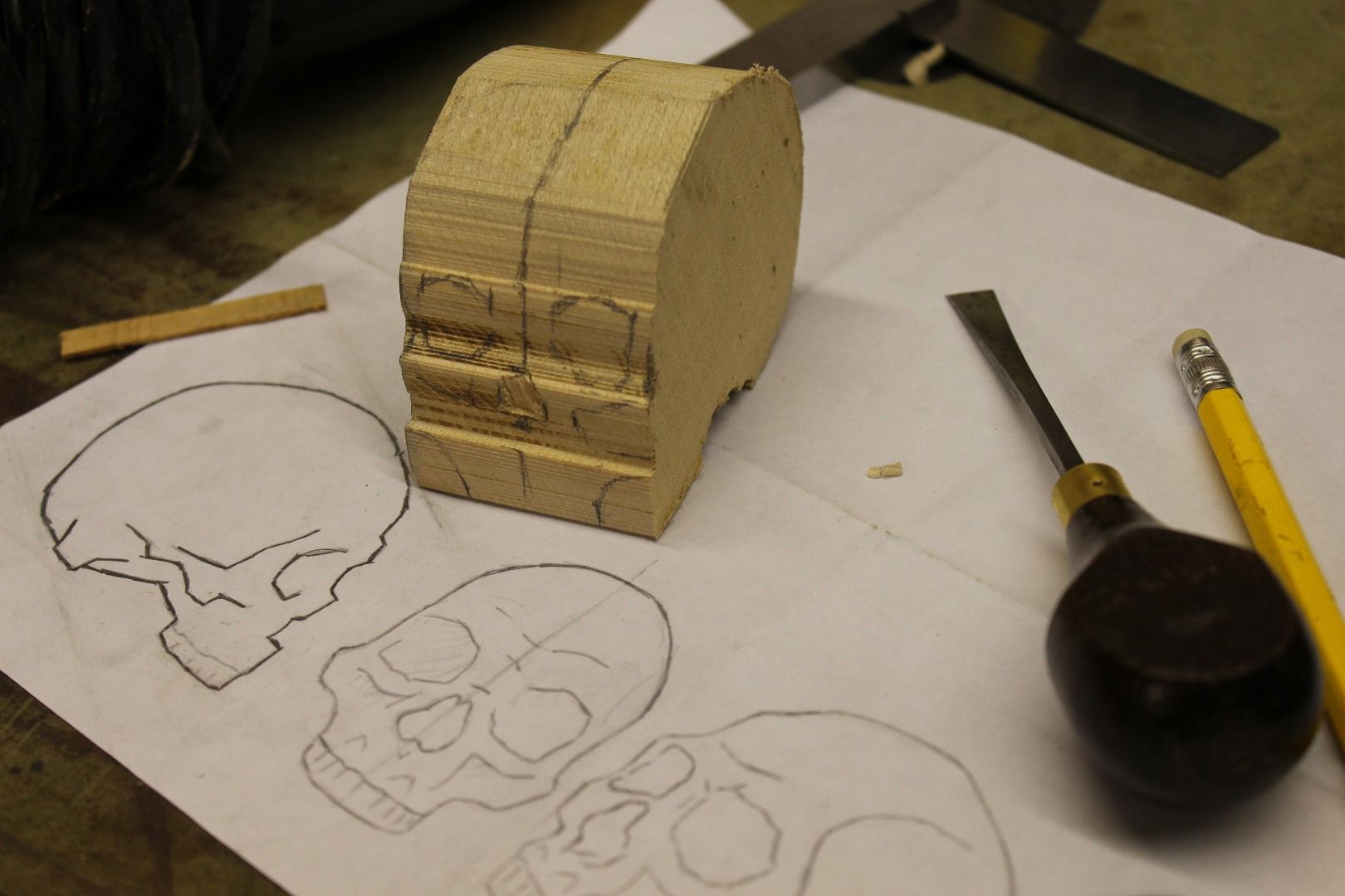 Wooden Carved Skull : 9 Steps (with Pictures) - Instructables