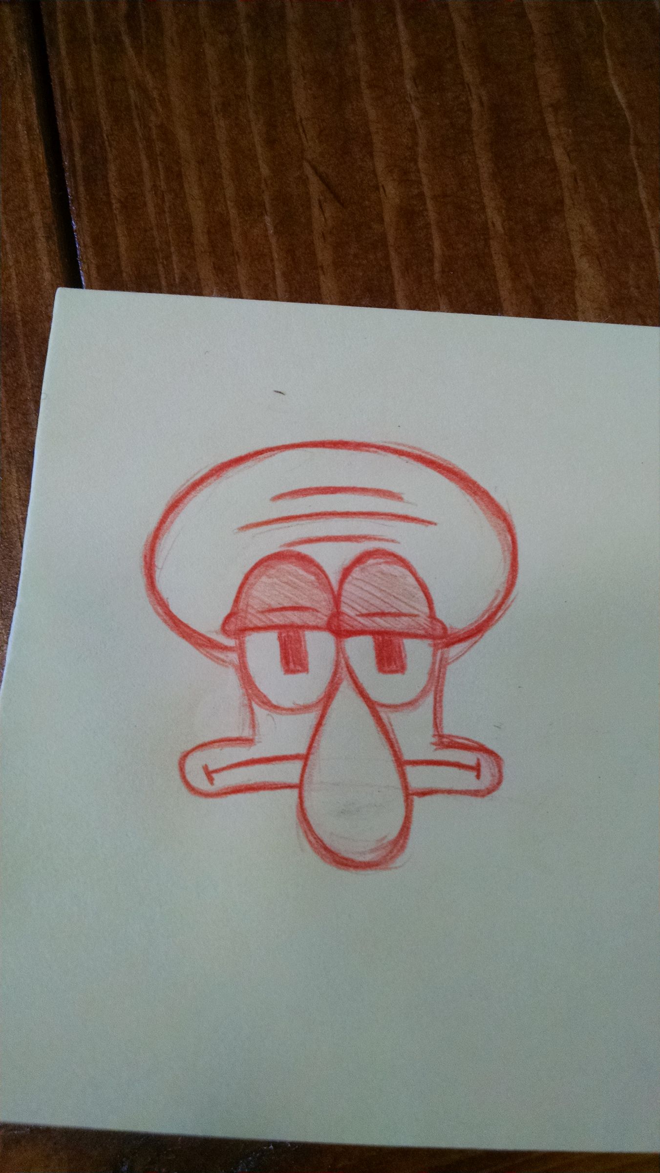 How to Draw Squidward : 14 Steps - Instructables