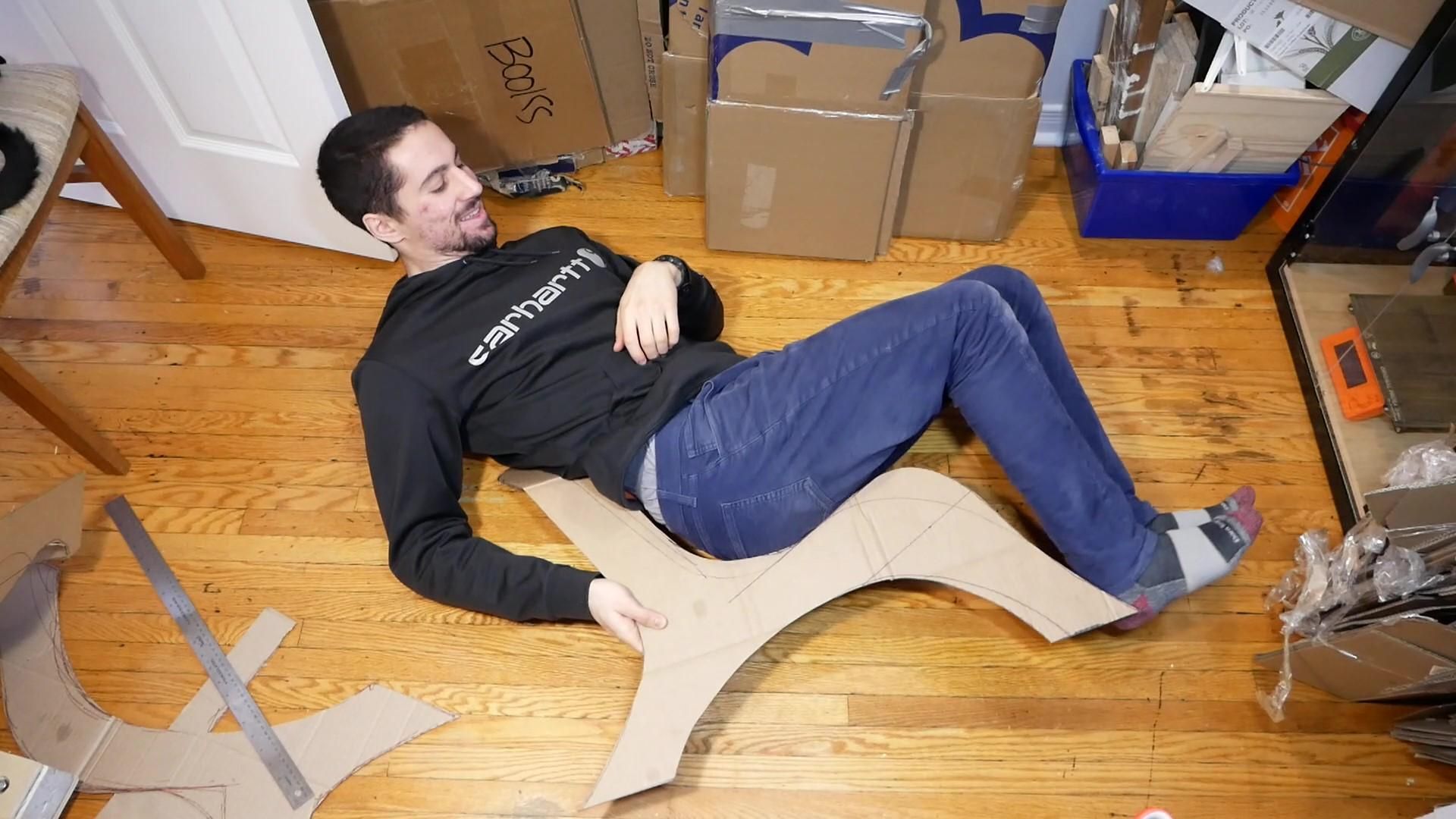 Modern Cardboard Chair : 5 Steps (with Pictures) - Instructables