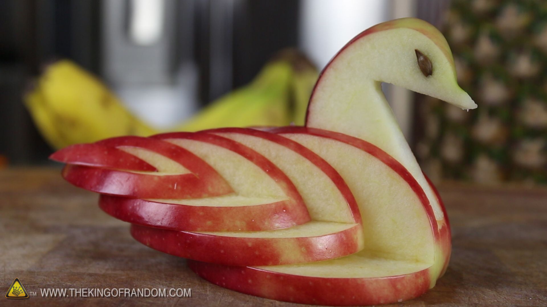 Make an Edible Apple Swan! : 8 Steps (with Pictures) - Instructables