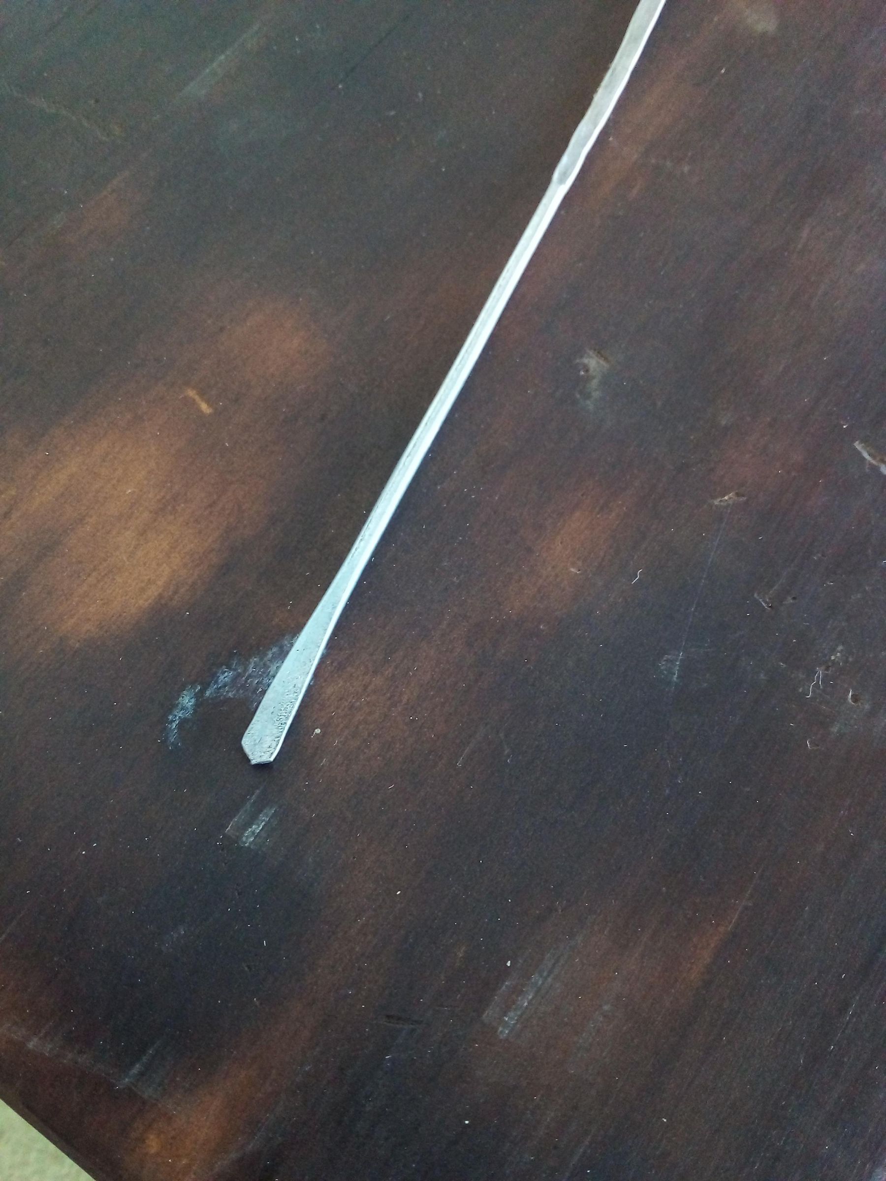 Smithing a Manly Hairpin : 12 Steps (with Pictures) - Instructables