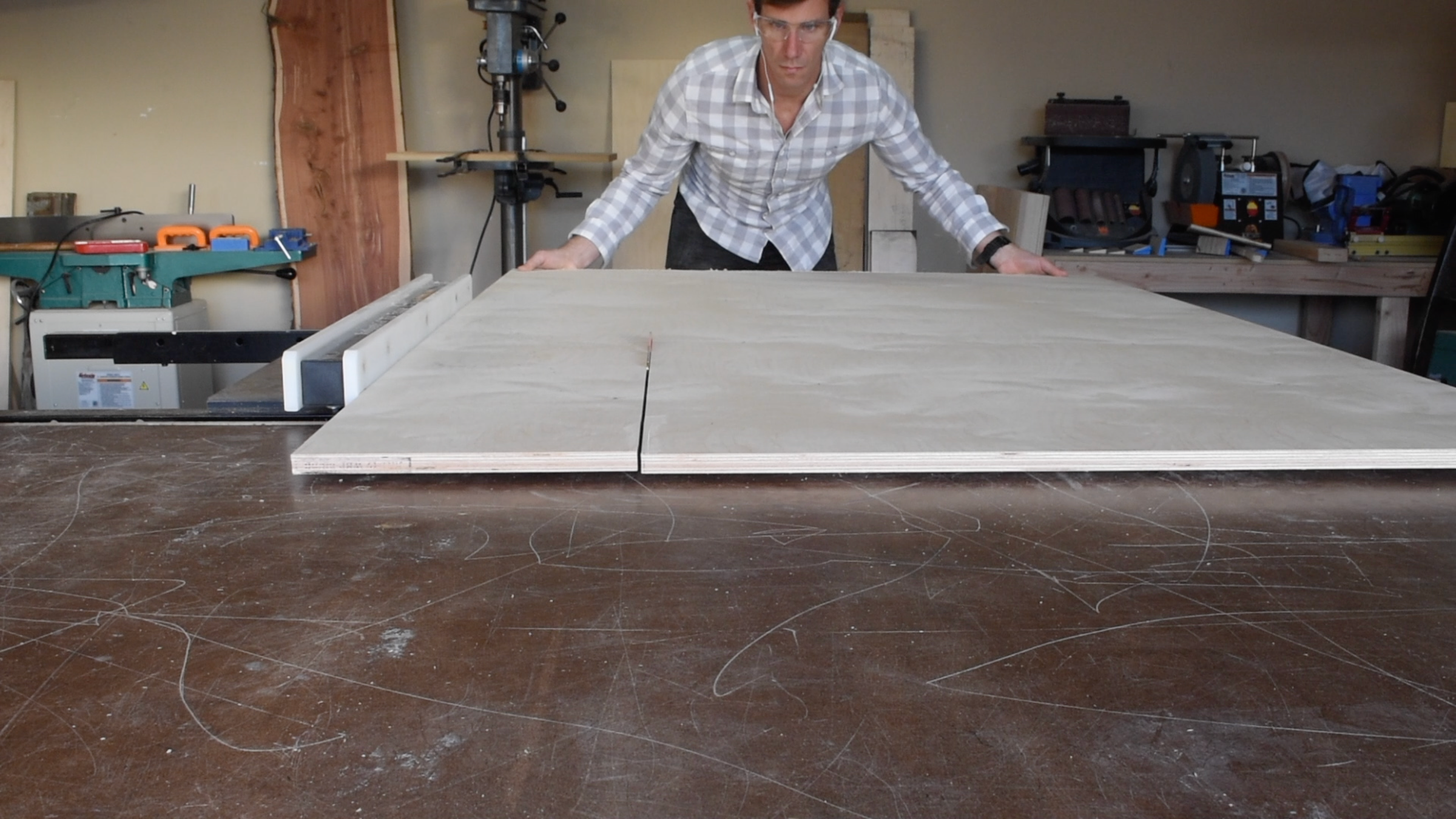 Making High End Furniture From Plywood - DIY Modern Dining Table : 6 ...