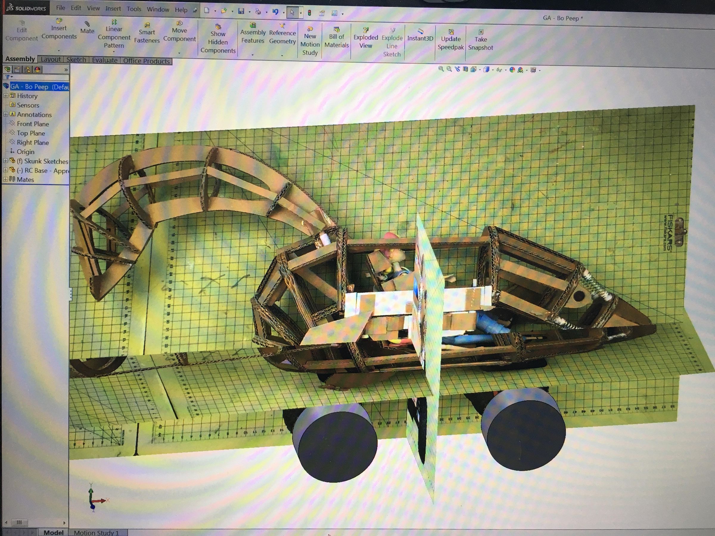 Bo Peep's Skunk Mobile - Remote Control Plushy : 77 Steps (with ...