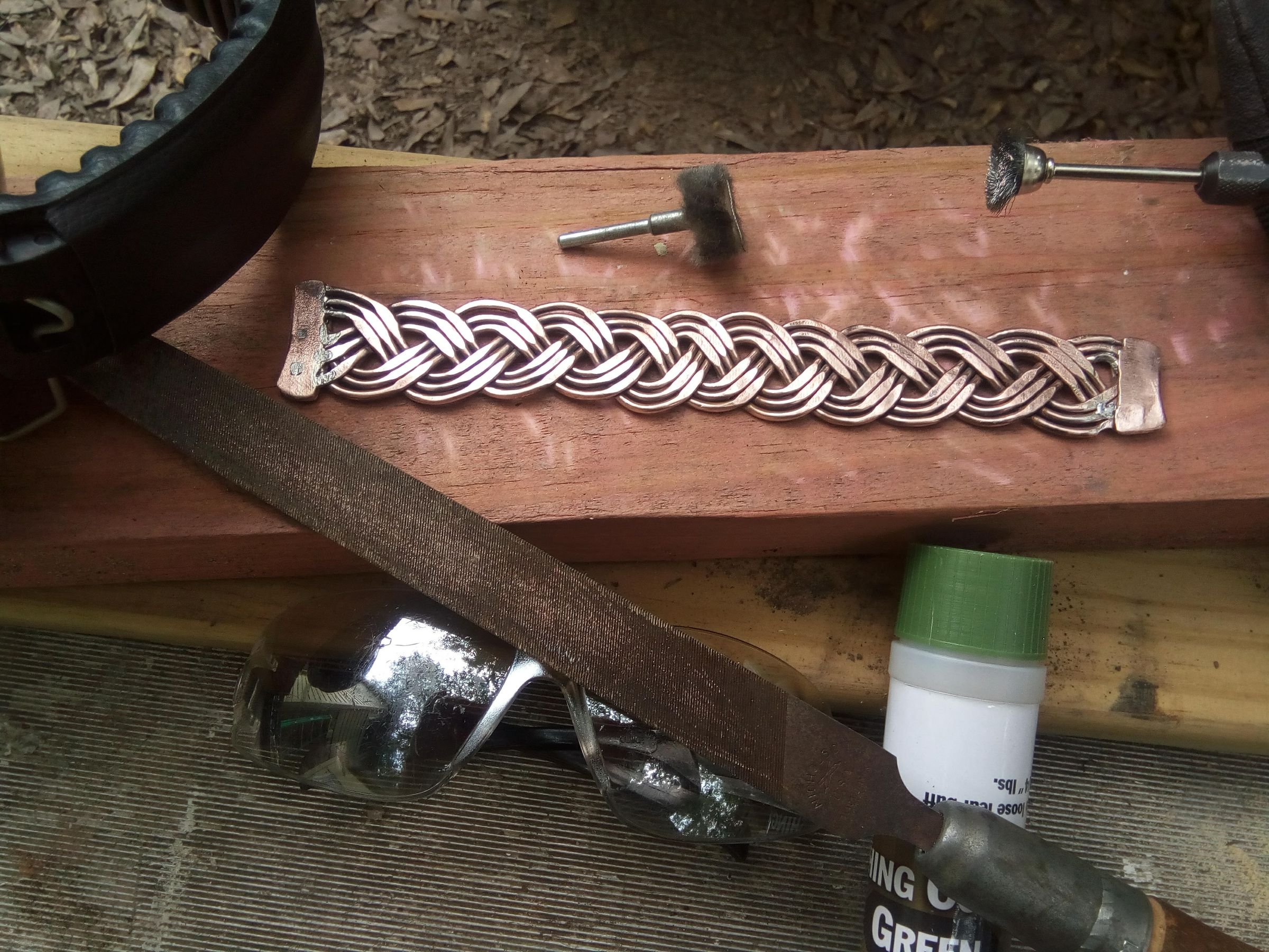 Braided Copper Bracelet : 13 Steps (with Pictures) - Instructables
