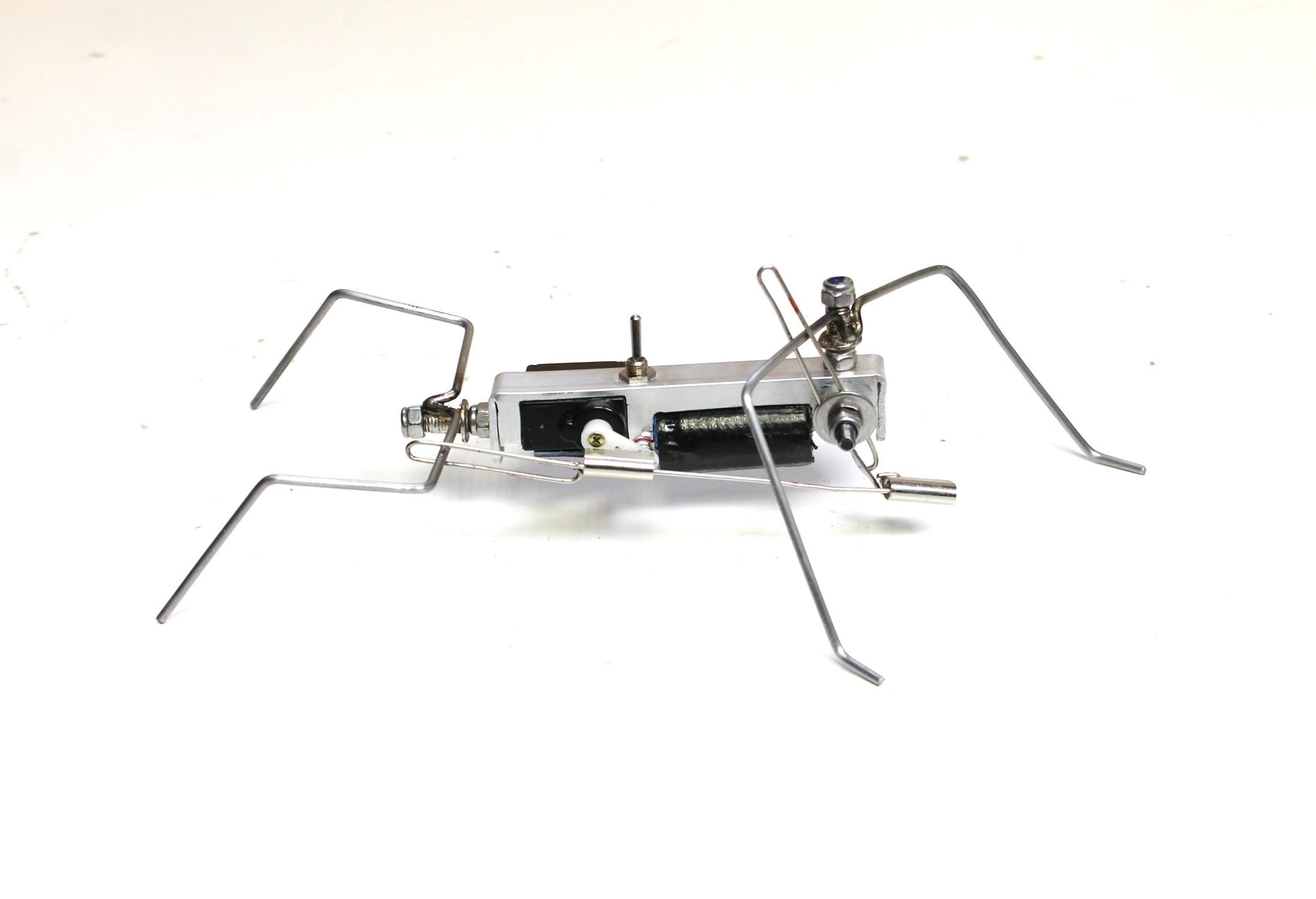 Walking Robot Using 1 Servo Motor : 13 Steps (with Pictures ...