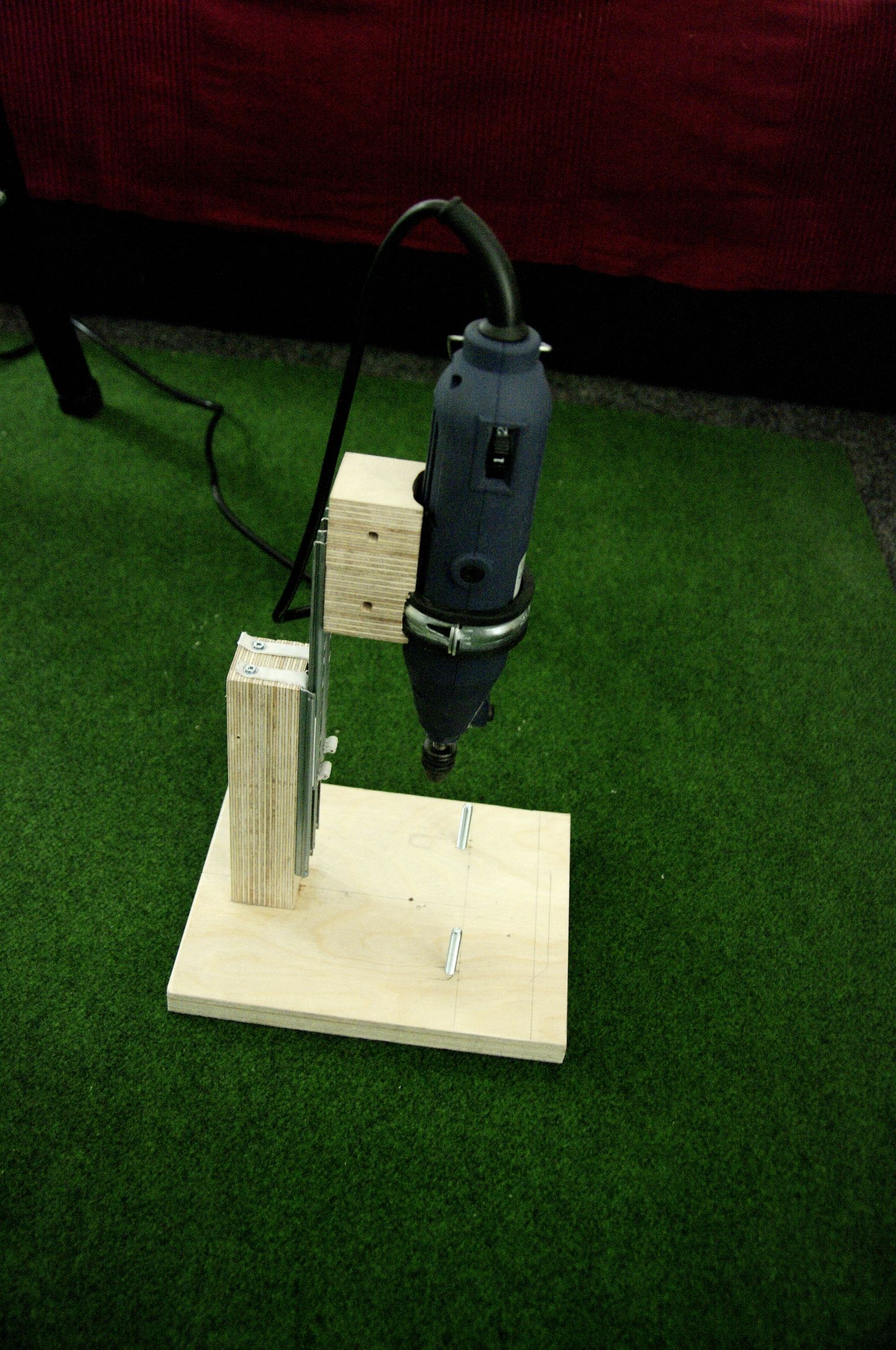 Easy Drill Stand for Rotary Tool : 7 Steps - Instructables