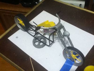 How to Design and Create a Scale Motorcycle Model : 15 Steps (with ...
