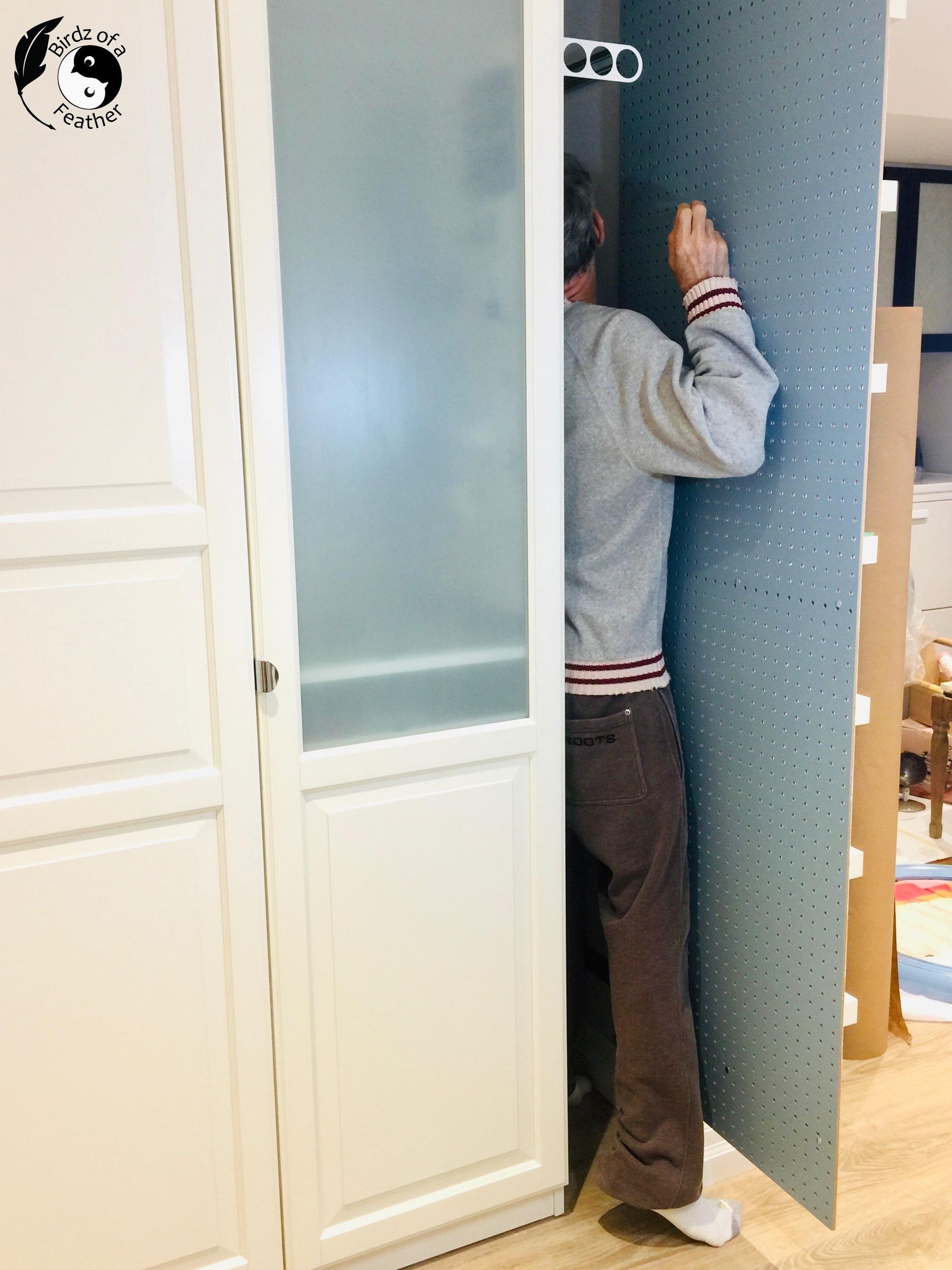 How to Make a Pull Out Pegboard Organizer : 11 Steps (with Pictures ...
