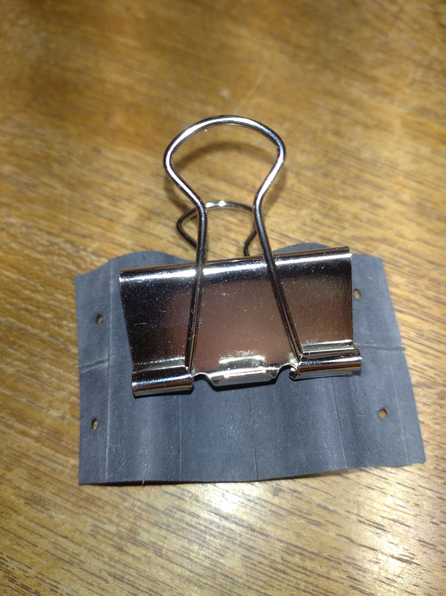Leather Workshop Binder Clips (two Minutes Hack) : 4 Steps (with ...