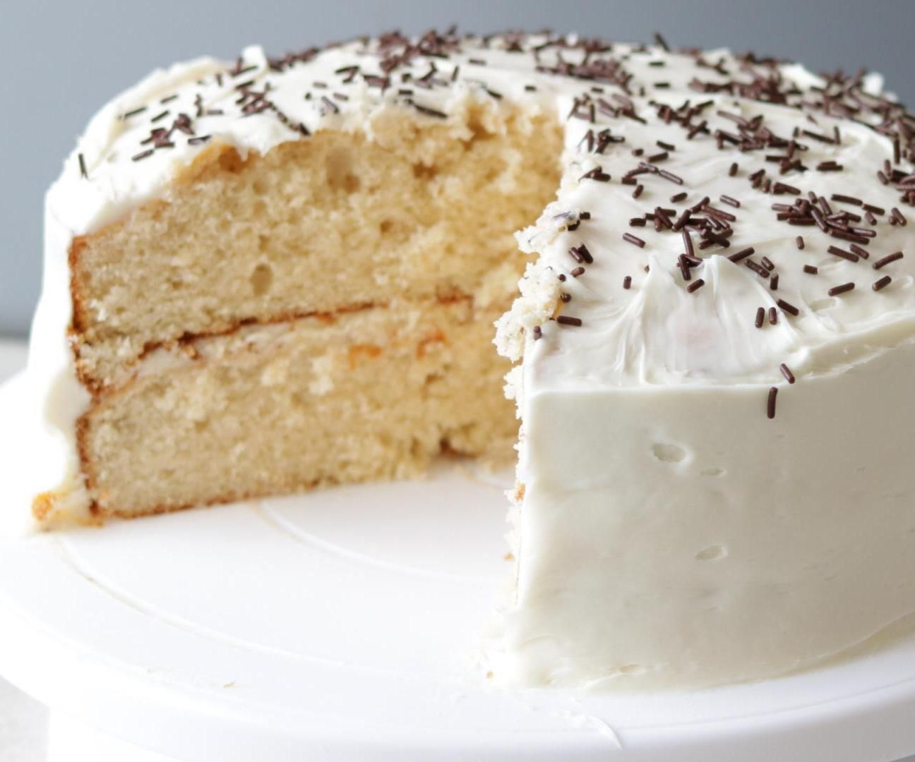 Easy Amazing Homemade Vanilla Cake : 8 Steps (with Pictures ...