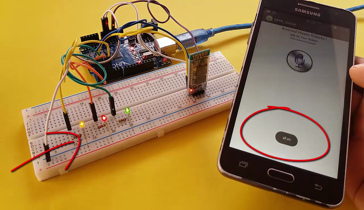 Arduino Control With Android Voice Command (via Bluetooth) : 5 Steps ...